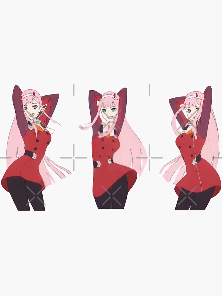 "Zero Two Dance" Sticker for Sale by art-master1 | Redbubble