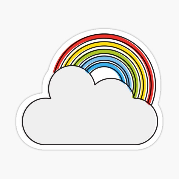 "LGBT Rainbow" Sticker by Msmelaniedesign | Redbubble