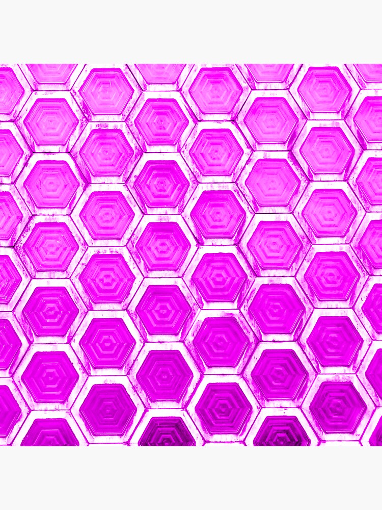 "Hexagon Windows " Sticker by essentialimage | Redbubble