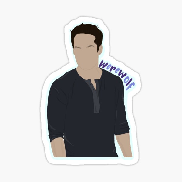 "Tyler the werewolf" Sticker by claysus | Redbubble