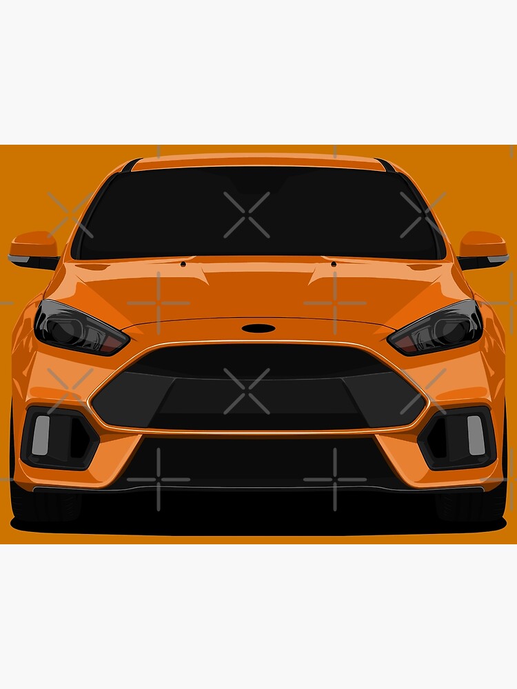 "Ford Focus RS" Art Print for Sale by AUTO-ILLUSTRATE | Redbubble