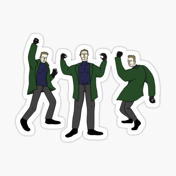 "Dancing Number 1 I Think We're Alone Now" Sticker for Sale by ...