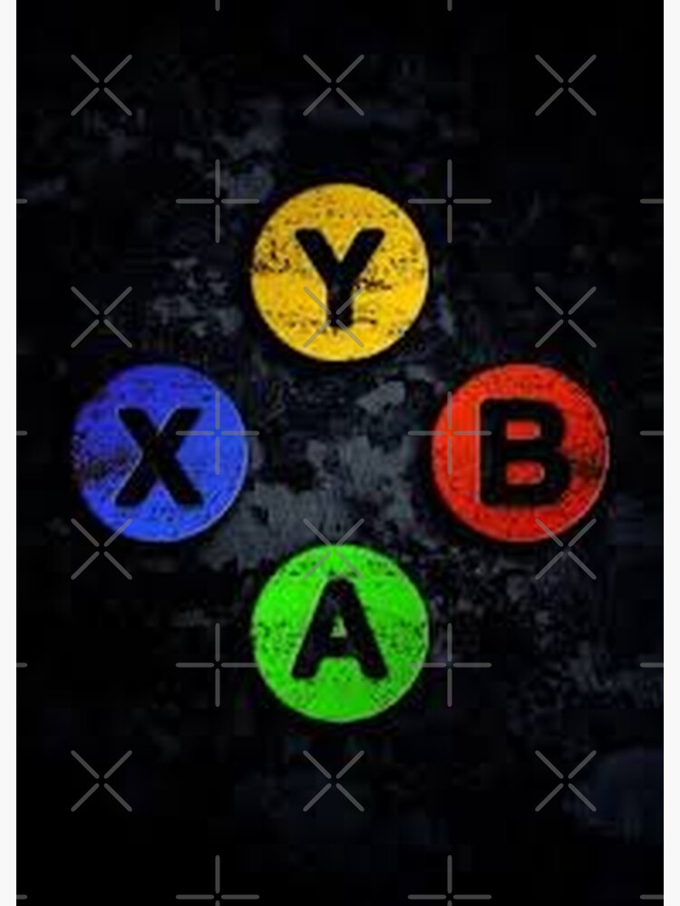 "xbox buttons fanart" Sticker for Sale by JordzArt | Redbubble