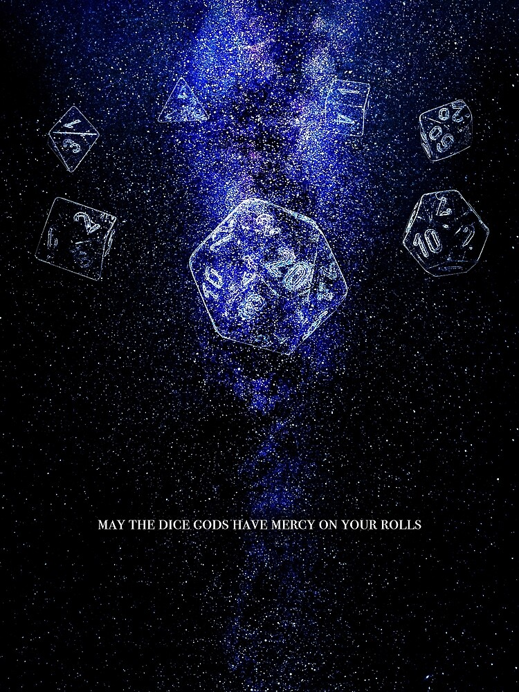"Dice Gods" Poster by Davenport-Art | Redbubble