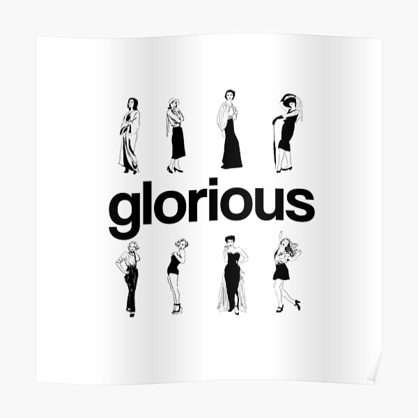 "Glorious ladies of Hollywood" Poster for Sale by korasi | Redbubble