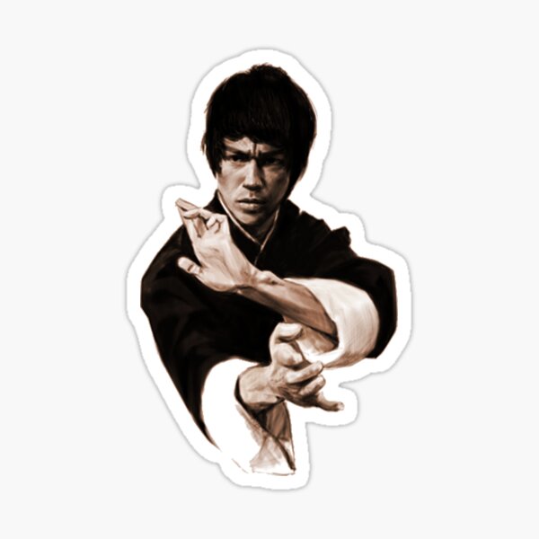 Bruce Lee Stickers | Redbubble