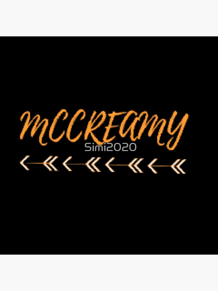 "MCCREAMY" Poster for Sale by Simi2020 | Redbubble