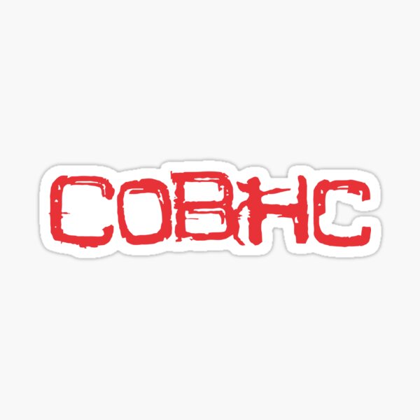 "Metal HC Band - COBHC Red Merch" Sticker by Utamimiller | Redbubble
