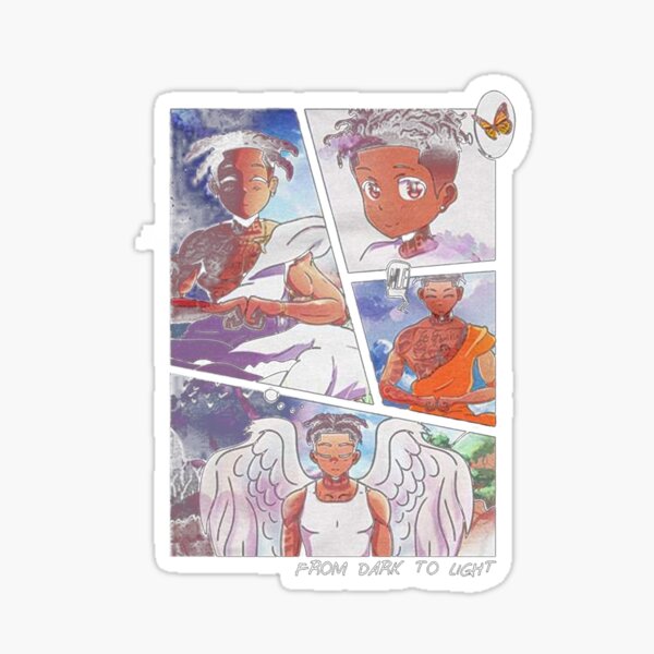 "Nle Choppa m-erch nle Choppa fdtl Character" Sticker by WilliamRandal ...