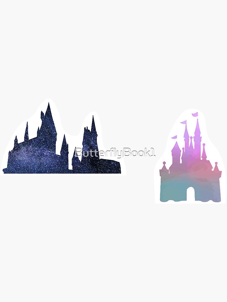 "Castles Sticker Pack" Sticker for Sale by ButterflyBook1 | Redbubble