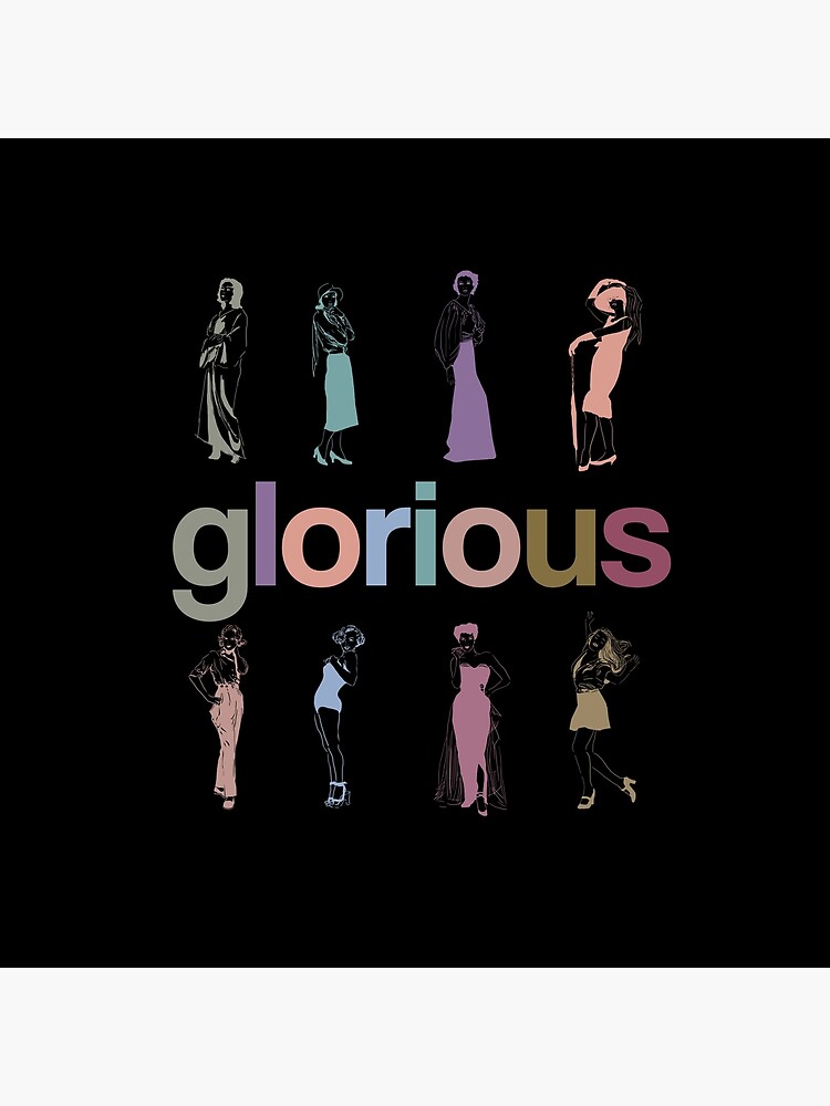 "Glorious ladies of Hollywood, dark version" Poster by korasi | Redbubble