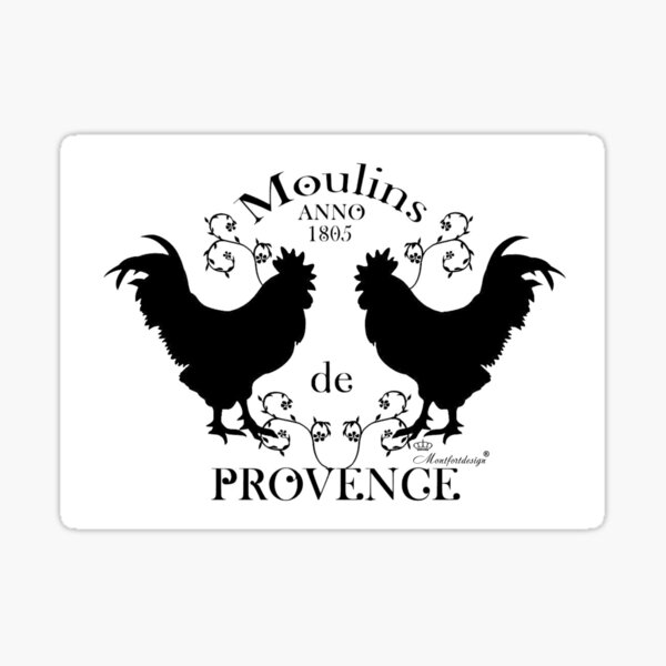"Provence" Sticker by comtessek | Redbubble