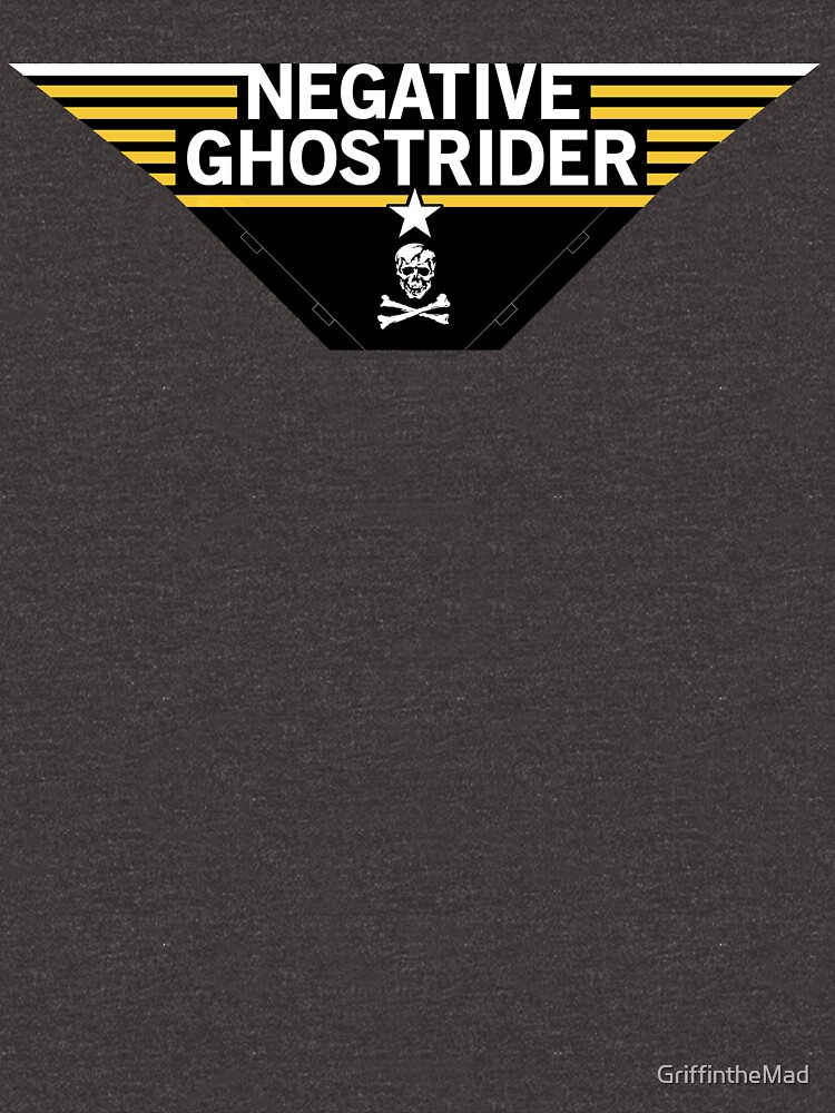 "Negative Ghostrider the Pattern is Full - Jolly Roger ed." T-shirt for ...