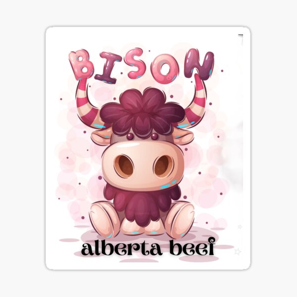 "Alberta Beef" Sticker for Sale by Rajniart | Redbubble