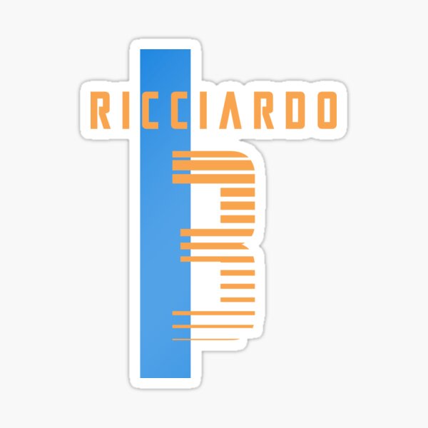 "Daniel Ricciardo McLaren Formula one Racing" Sticker for Sale by ...