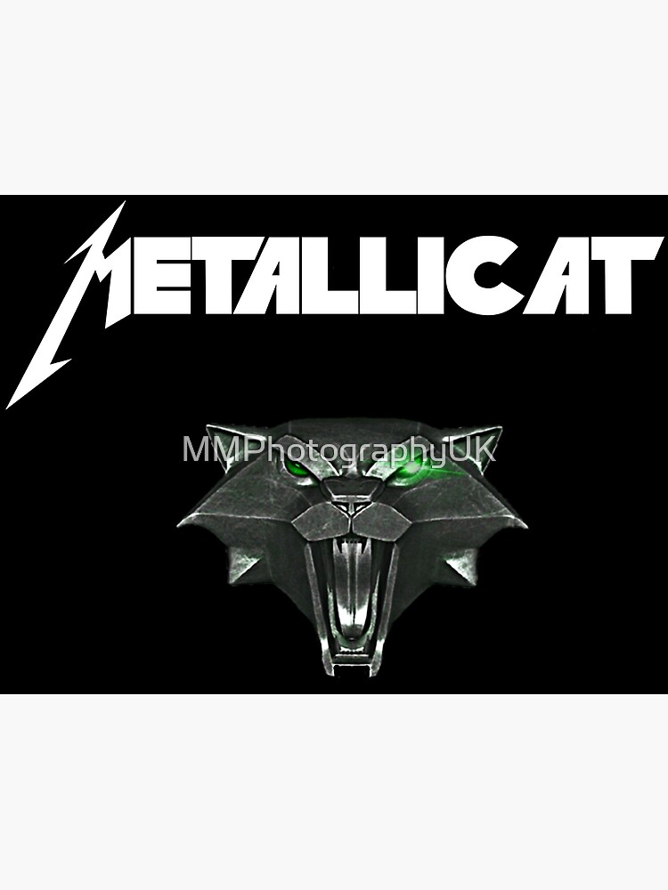 "Rock Cat Heavy Metal Metallicat" Poster for Sale by MMPhotographyUK ...