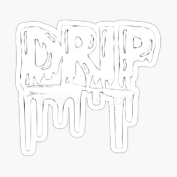 "Simple Drip" Sticker for Sale by julianharoian | Redbubble
