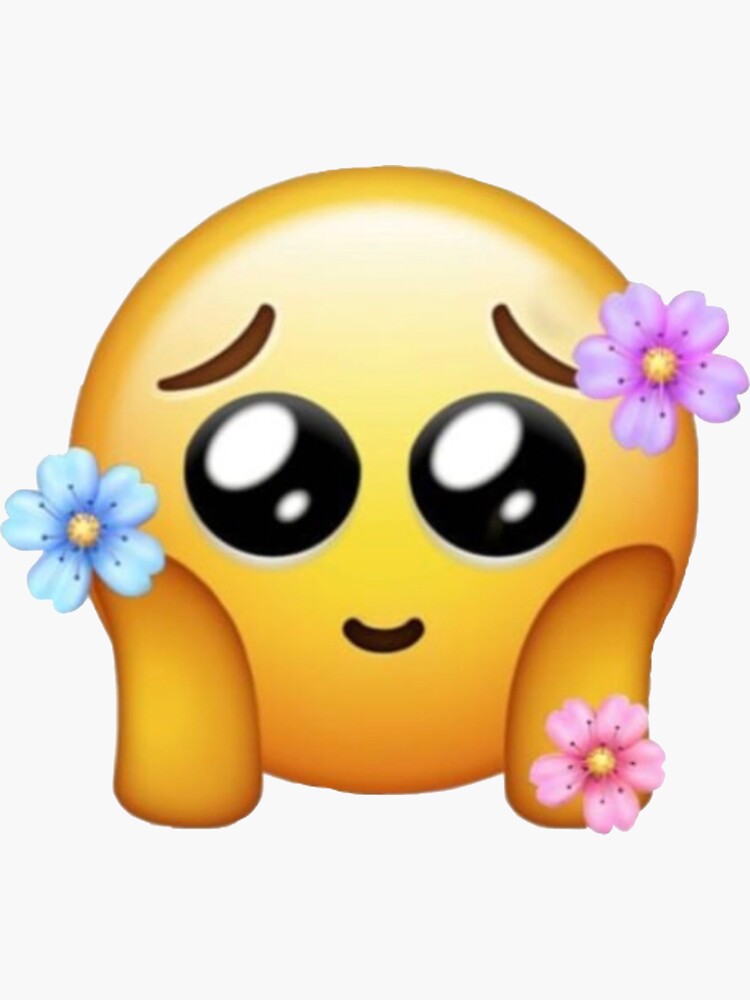 "Happy Tears Emoji" Sticker by skylarr27 | Redbubble