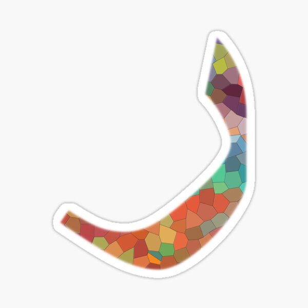 "The Arabic Letter "ر" Read as Raa" Sticker for Sale by Dr-Poppy ...