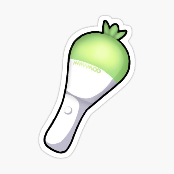 "MAMAMOO Light Stick (Moobong)" Sticker for Sale by atekimchi | Redbubble