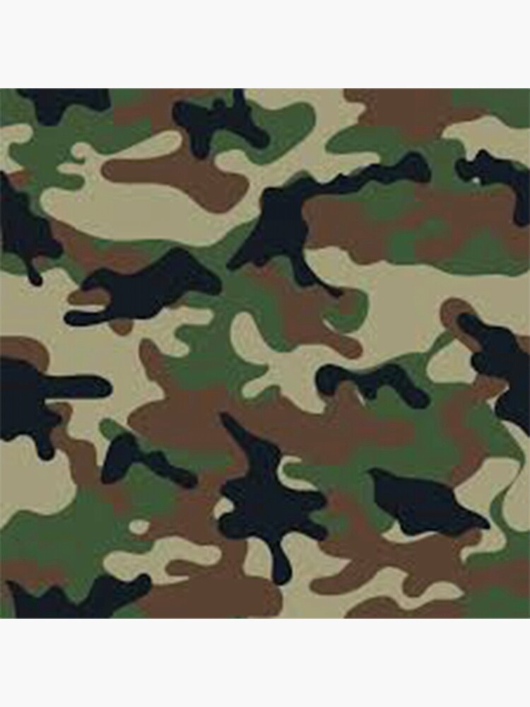 Lámina metálica «Los colores militares son prueba de fuerza, coraje ...