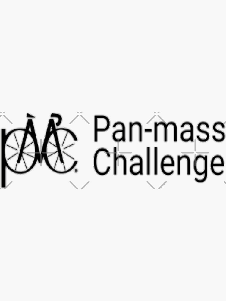 "Pan-mass" Sticker for Sale by Pan-Mass-Store | Redbubble