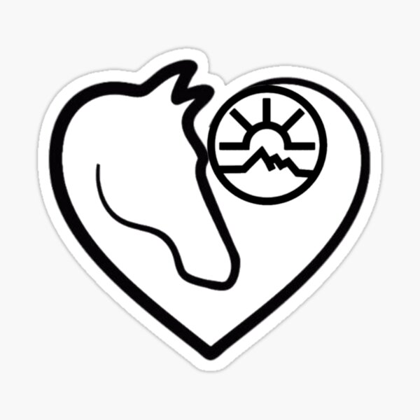 "Heartland Heart" Sticker for Sale by mclaurin612 | Redbubble