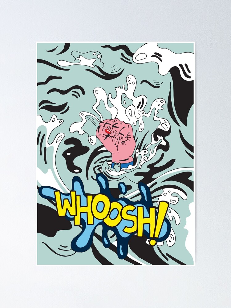 "Whoosh!" Poster by sully3981 | Redbubble