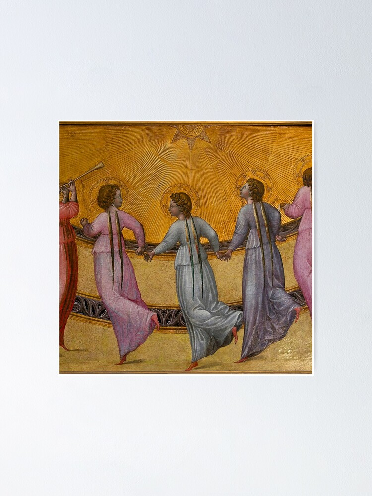 "The Five Dancing Angels" Poster by Elsa1970 | Redbubble