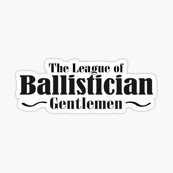 "Ballistician Pun" Sticker for Sale by MissDewi | Redbubble