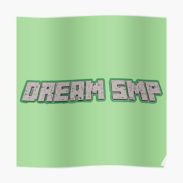 "Dream SMP Logo" Poster for Sale by nicolepee | Redbubble