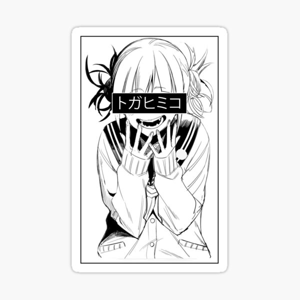 "Toga Himiko Tag " Sticker for Sale by WanderingTrader | Redbubble