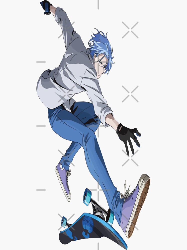 "sk8 the infinity Langa" Sticker for Sale by GTOLuffy | Redbubble