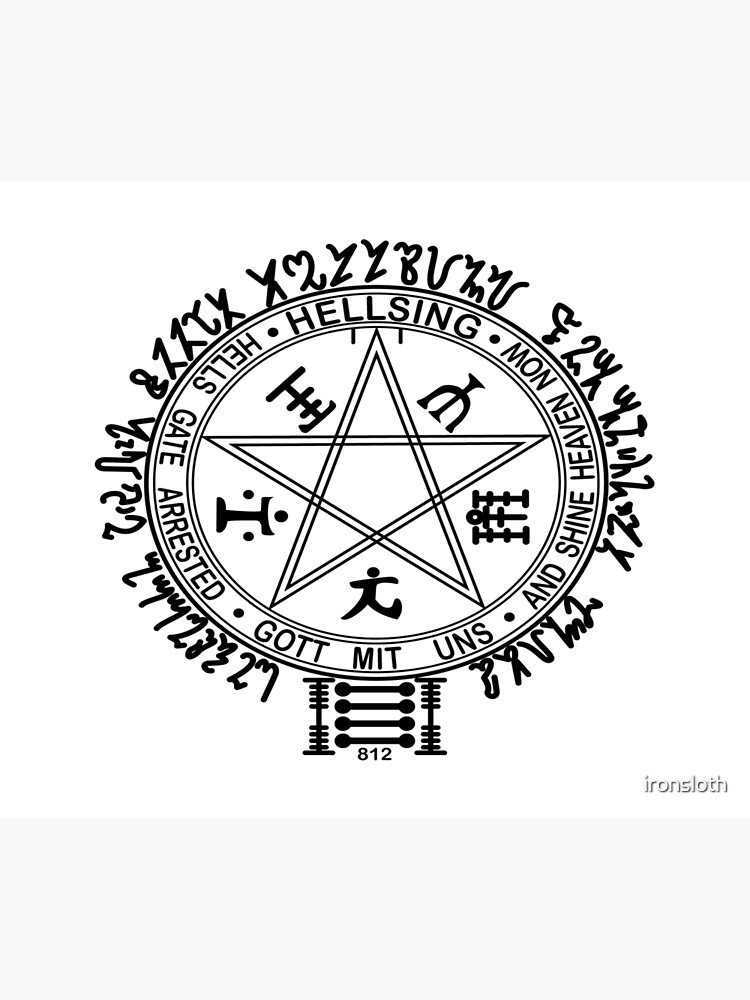 "Hellsing Symbol" Tapestry for Sale by ironsloth | Redbubble