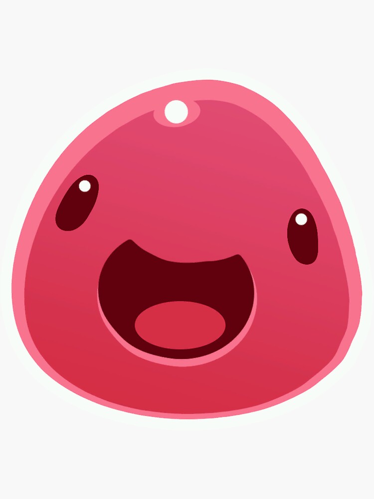 "Slime Rancher Cute Classic Pink Slime" Sticker for Sale by lilicarose ...