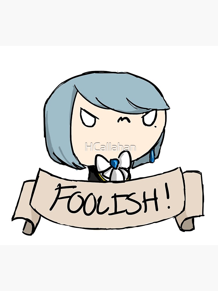 "Foolish" Canvas Print for Sale by HCallahan | Redbubble