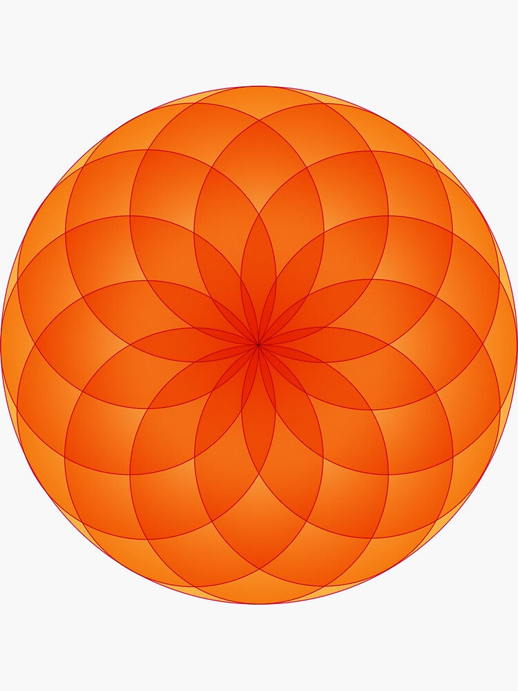 "Tube Torus of Life" Sticker for Sale by MilanSensiart | Redbubble