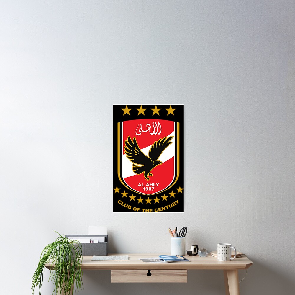 "Al-AHLY Football Club New 9 stars logo" Poster for Sale by ...