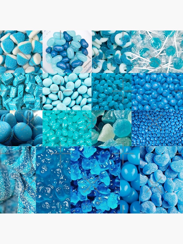 "Blue aesthetic sweets collage" Art Print by kaylajadekorte | Redbubble