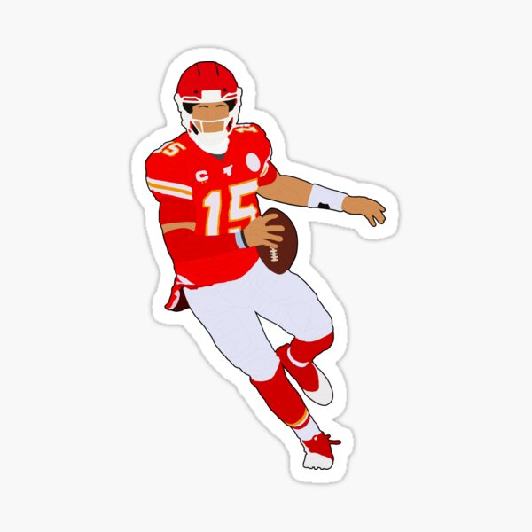 "Mahomes KC 15" Sticker for Sale by sockaholic13 | Redbubble