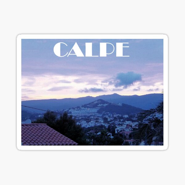 Calpe Stickers | Redbubble