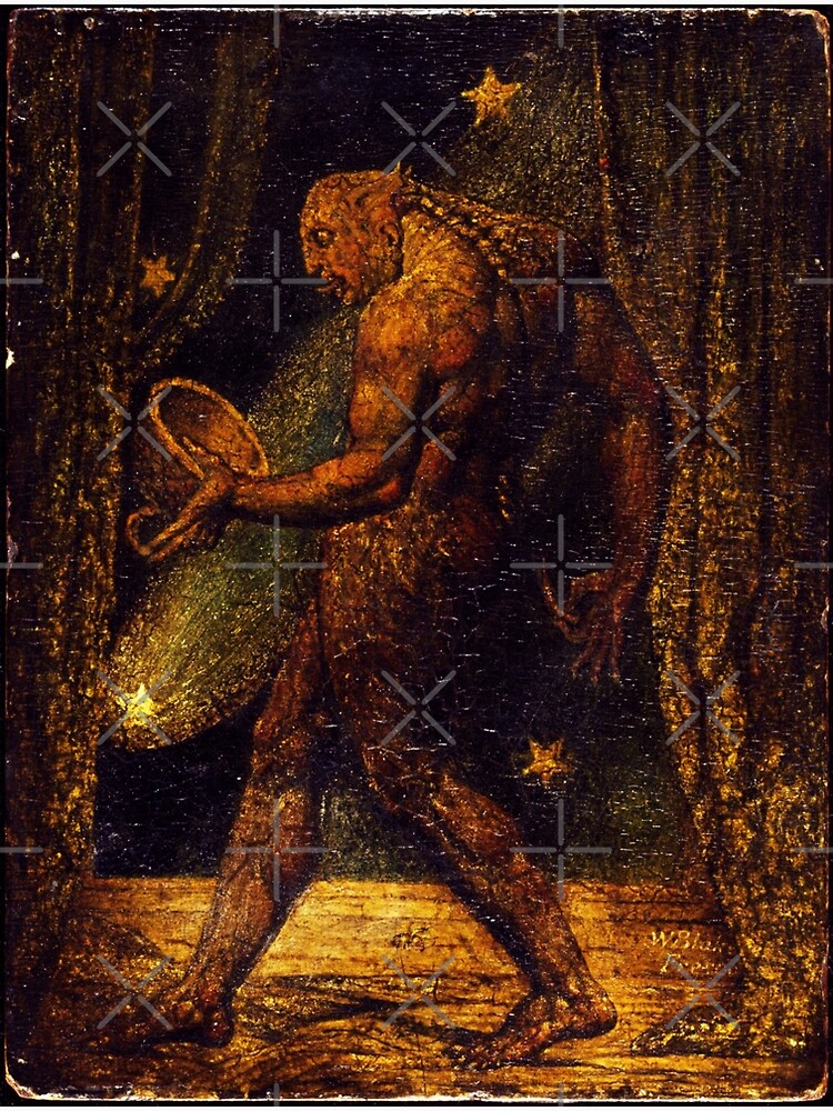The ghost of a Flea by William Blake Premium Matte Vertical Poster sold ...