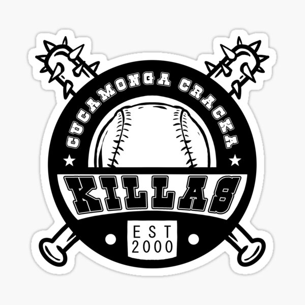 "The Cucamonga Cracka Killas" Sticker for Sale by gopencyprep | Redbubble