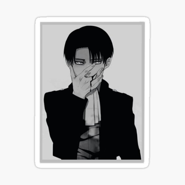 " Levi Ackerman" Sticker by HaneStore | Redbubble