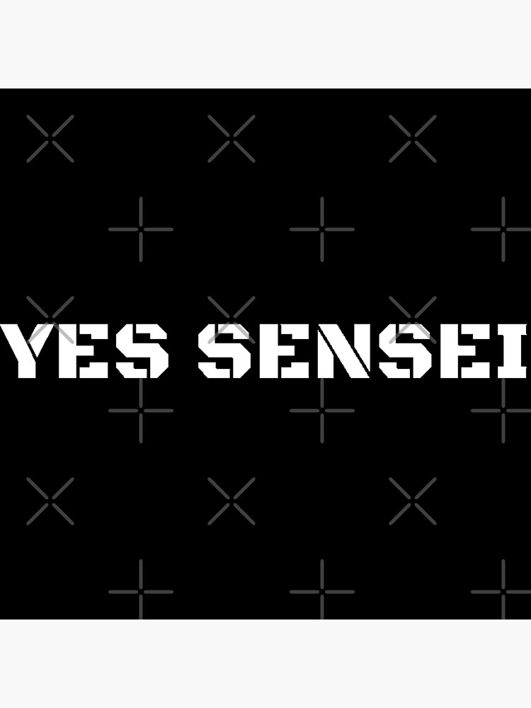 "Cobra Kai Yes Sensei" Poster by alanaf1 | Redbubble