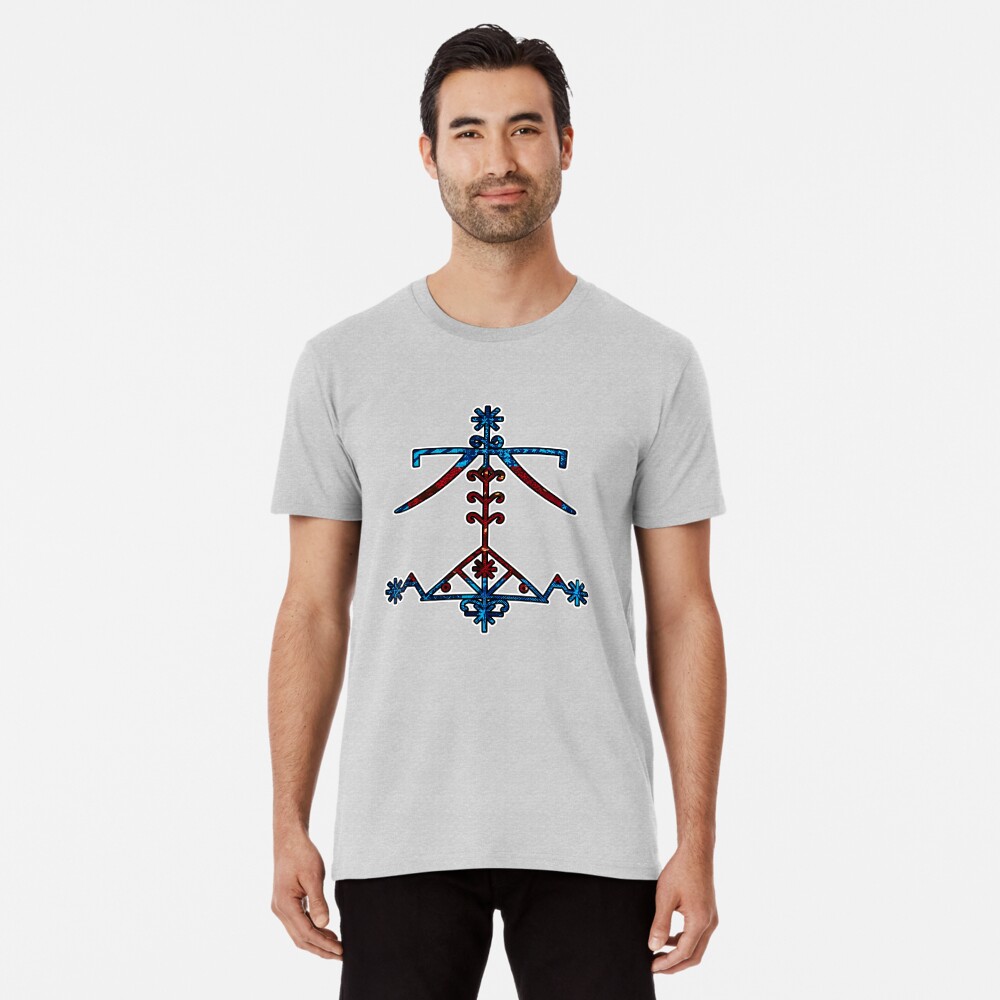 "Ogou Feray Veve Sigil" Sticker for Sale by artbyomega | Redbubble