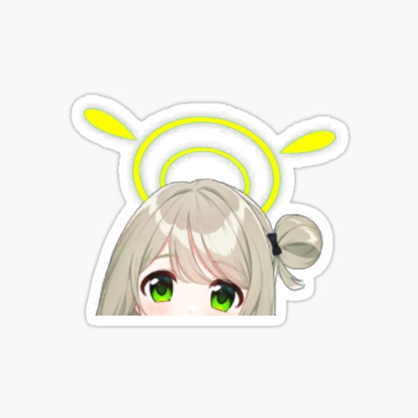 "Nonomi Peeker" Sticker for Sale by Gatsomaru | Redbubble