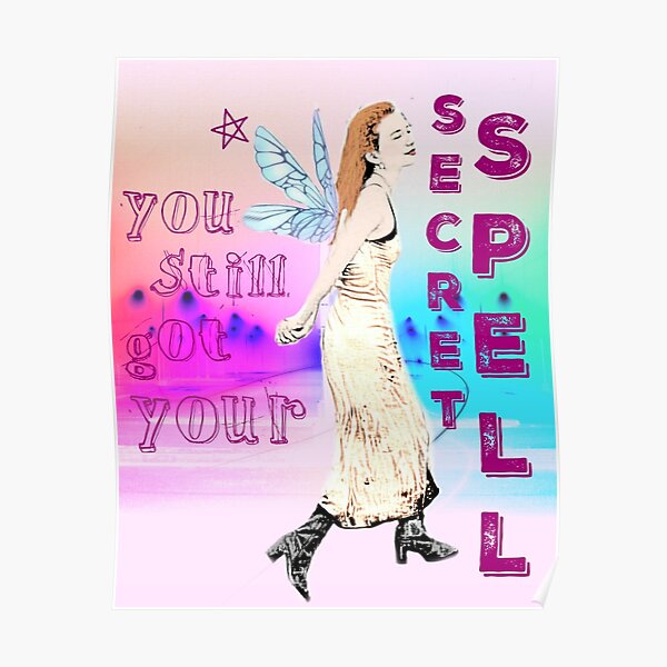 "Secret Spell (colourschange background) " Poster for Sale by ...