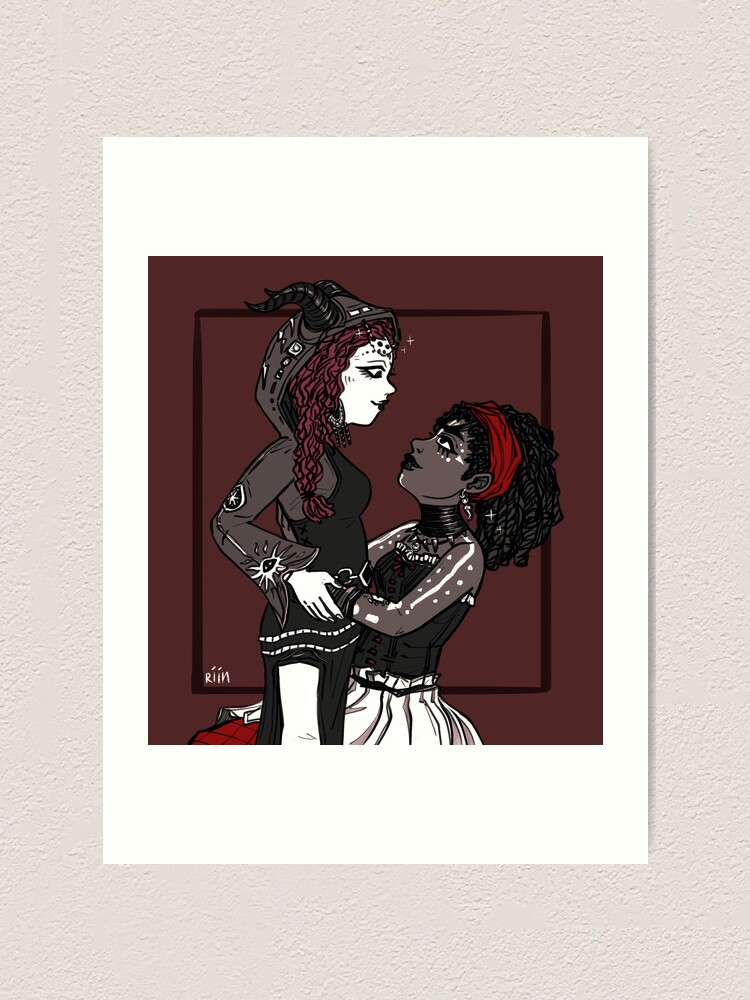 "[IDV] Priestess & Enchantress" Art Print for Sale by riinkanei | Redbubble
