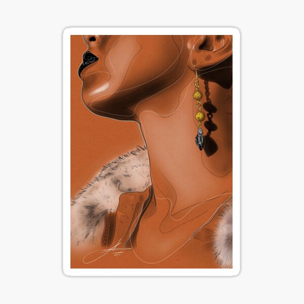 "Black obsidian " Sticker by JAWill | Redbubble